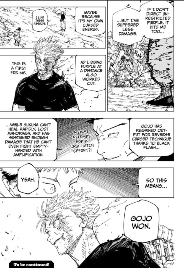 Jujutsu Kaisen's Gojo Satoru Meets His End in Chapter 236